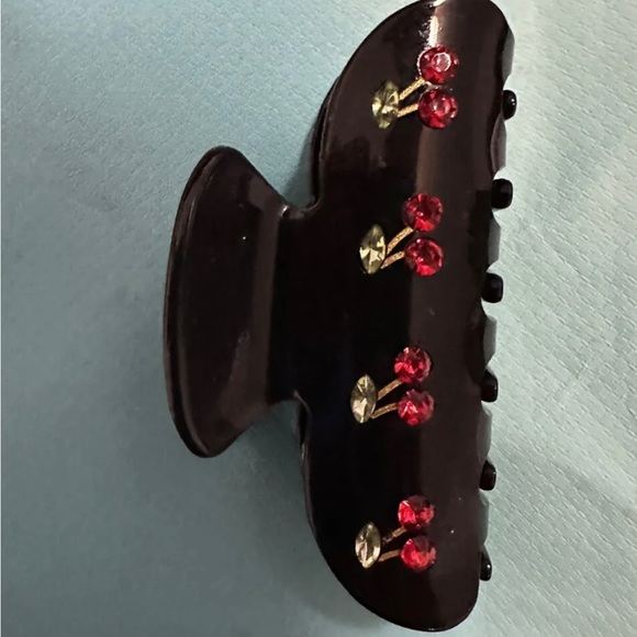 Accessories | Lovely Cherries Hair Claw Clip Sectioning Bing Cherry ...